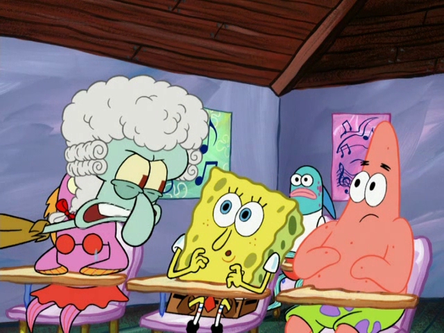 SpongeBuddy Mania - SpongeBob Episode - Professor Squidward