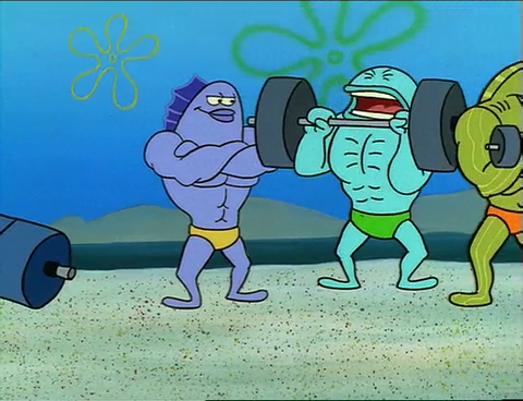 SpongeBuddy Mania - SpongeBob Episode - MuscleBob BuffPants