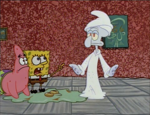 SpongeBuddy Mania - SpongeBob Episode - Squidward, the Unfriendly Ghost