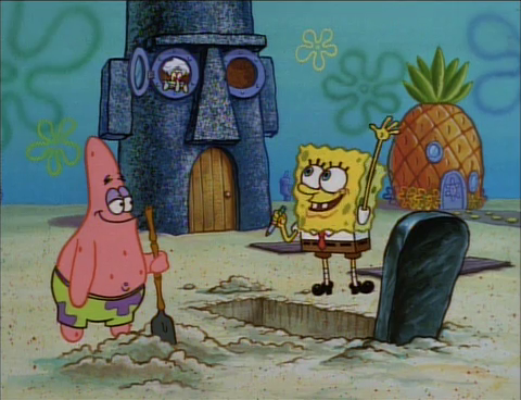 SpongeBuddy Mania - SpongeBob Episode - Squidward, the Unfriendly Ghost