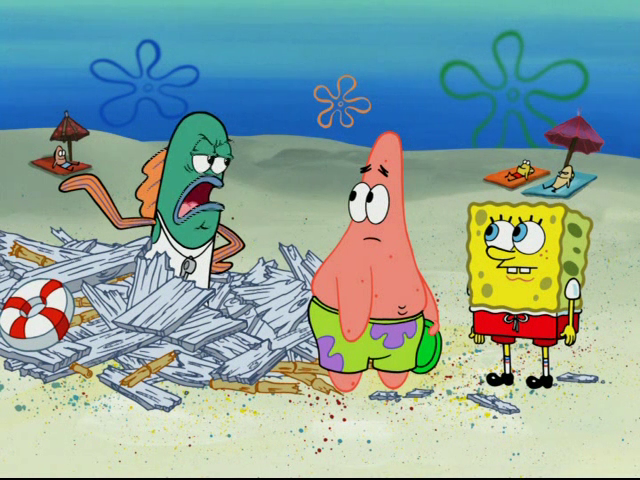 SpongeBuddy Mania - SpongeBob Episode - Sand Castles in the Sand