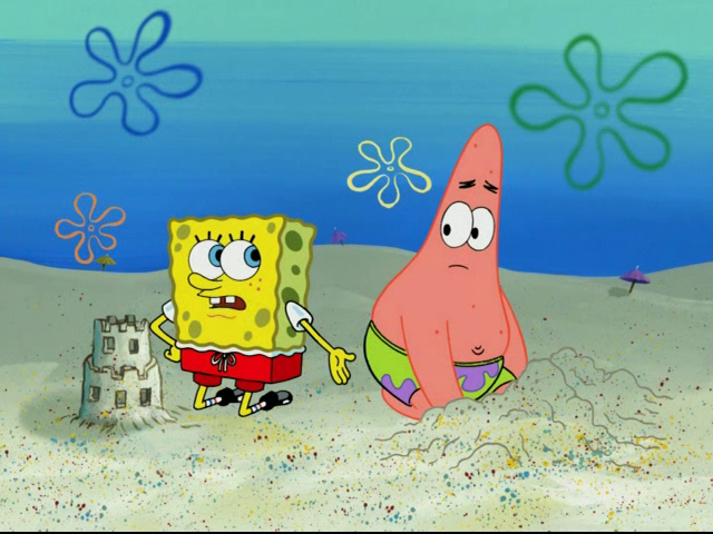 SpongeBuddy Mania - SpongeBob Episode - Sand Castles in the Sand