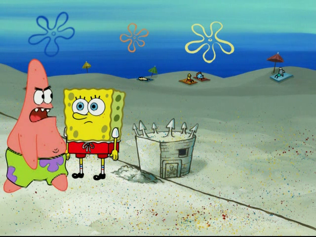 SpongeBuddy Mania - SpongeBob Episode - Sand Castles in the Sand
