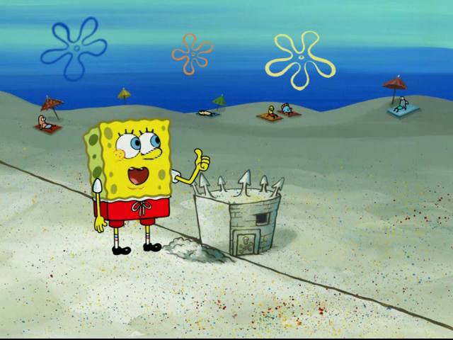 SpongeBuddy Mania - SpongeBob Episode - Sand Castles in the Sand