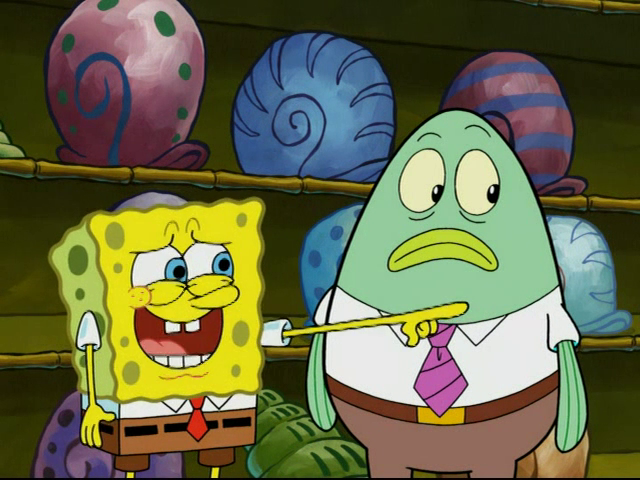 SpongeBuddy Mania - SpongeBob Episode - Shell Shocked