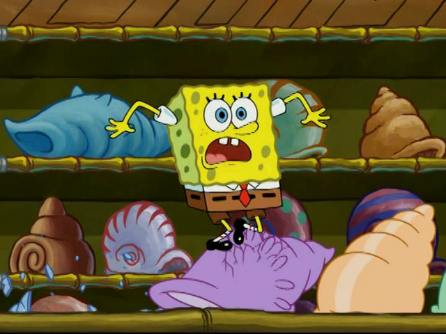 SpongeBuddy Mania - SpongeBob Episode - Shell Shocked