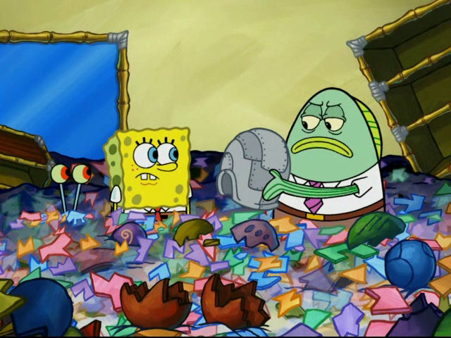 SpongeBuddy Mania - SpongeBob Episode - Shell Shocked