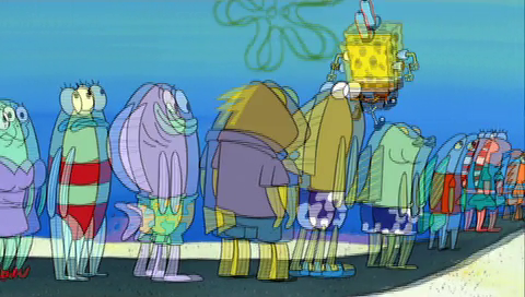 SpongeBuddy Mania - SpongeBob Episode - Truth or Square