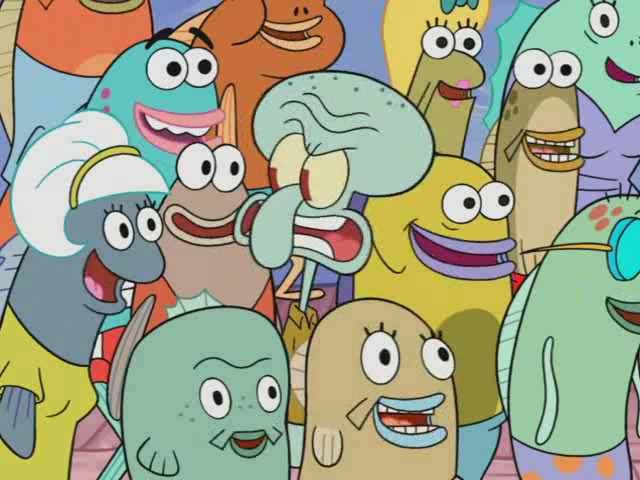 SpongeBuddy Mania - SpongeBob Episode - Tentacle-Vision