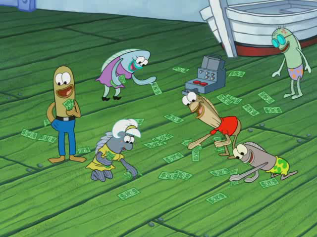 SpongeBuddy Mania - SpongeBob Episode - Stuck in the Wringer