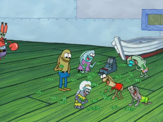 SpongeBuddy Mania - SpongeBob Episode - Stuck in the Wringer