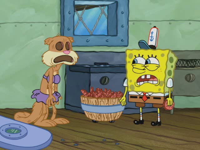 SpongeBuddy Mania - SpongeBob Episode - Someone's in the Kitchen With Sandy
