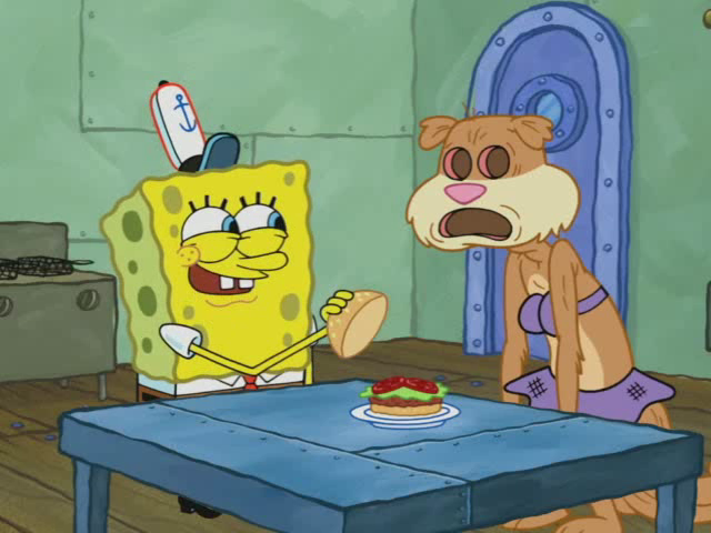 SpongeBuddy Mania - SpongeBob Episode - Someone's in the Kitchen With Sandy