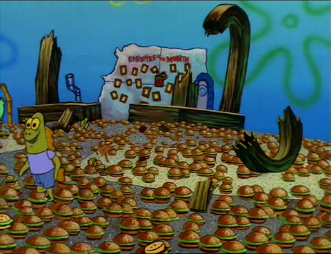 SpongeBuddy Mania - SpongeBob Episode - Employee of the Month