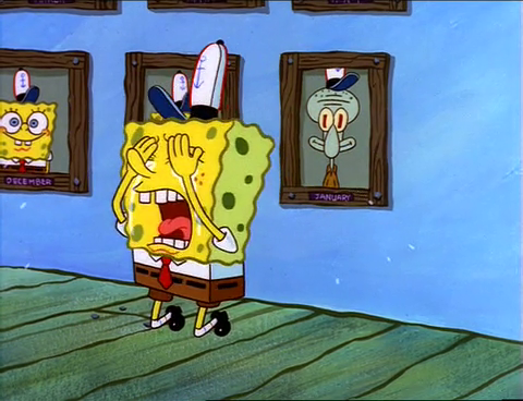 SpongeBuddy Mania - SpongeBob Episode - Employee of the Month