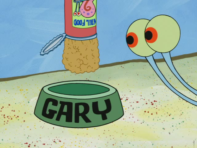 SpongeBuddy Mania - SpongeBob Episode - A Pal for Gary