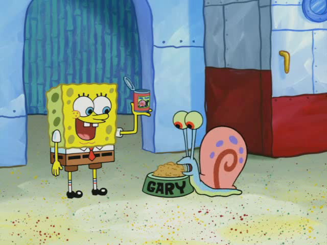 SpongeBuddy Mania - SpongeBob Episode - A Pal for Gary