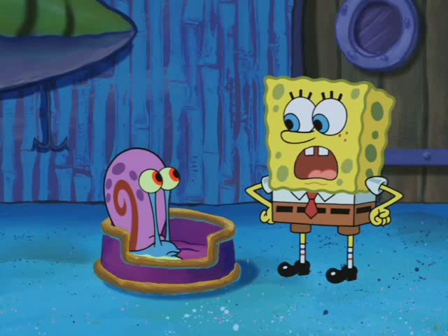 SpongeBuddy Mania - SpongeBob Episode - A Pal for Gary