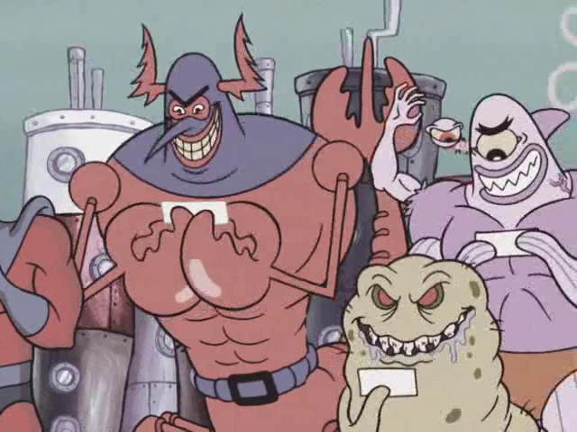 SpongeBuddy Mania - SpongeBob Episode - The Bad Guy Club for Villains