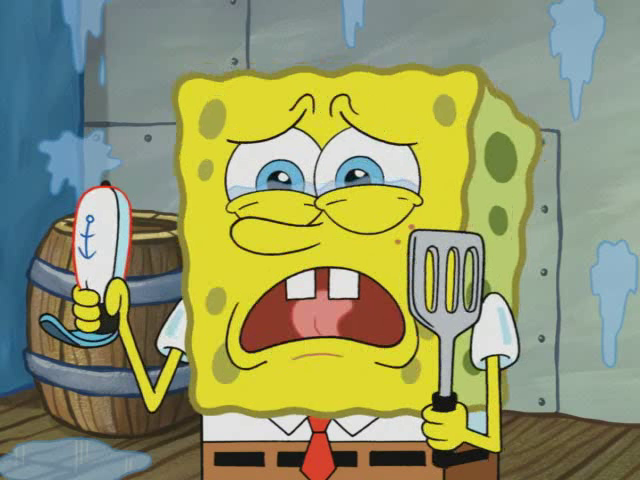 SpongeBuddy Mania - SpongeBob Episode - A Day Without Tears