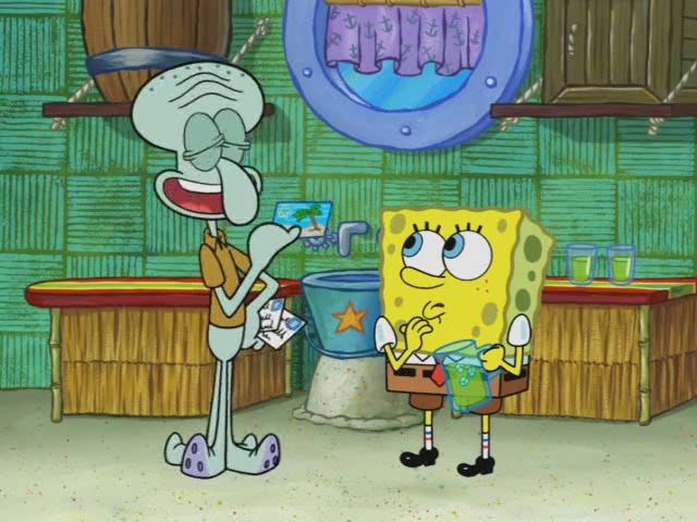 SpongeBuddy Mania - SpongeBob Episode - A Day Without Tears