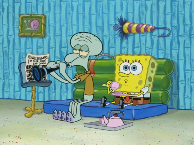 SpongeBuddy Mania - SpongeBob Episode - A Day Without Tears