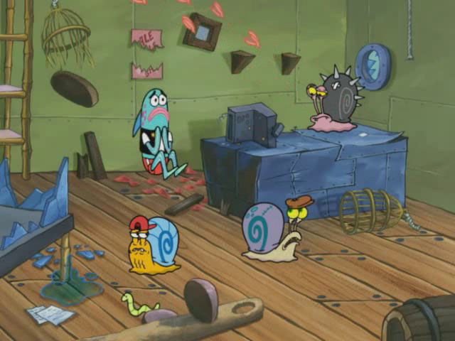 SpongeBuddy Mania - SpongeBob Episode - Gary in Love