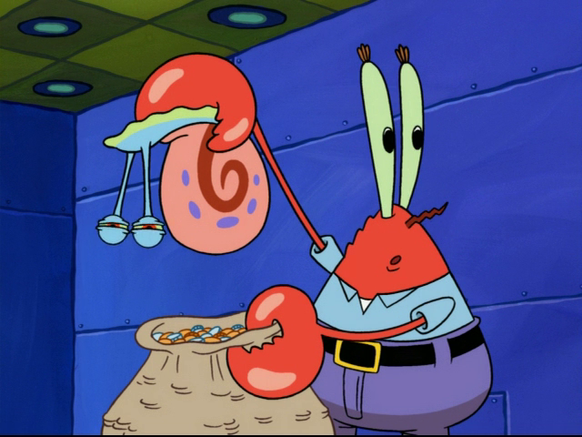 SpongeBuddy Mania - SpongeBob Episode - The Cent of Money