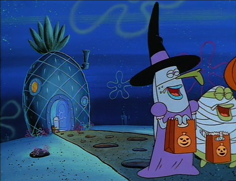 SpongeBuddy Mania - SpongeBob Episode - Scaredy Pants