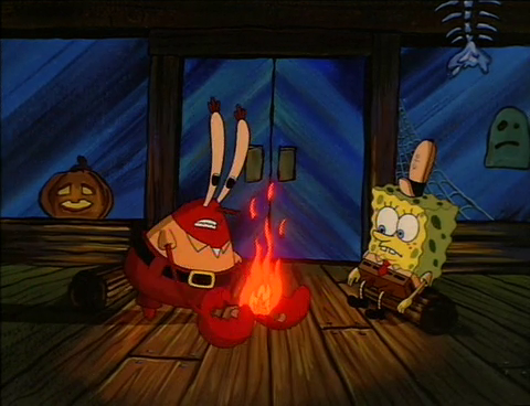 SpongeBuddy Mania - SpongeBob Episode - Scaredy Pants