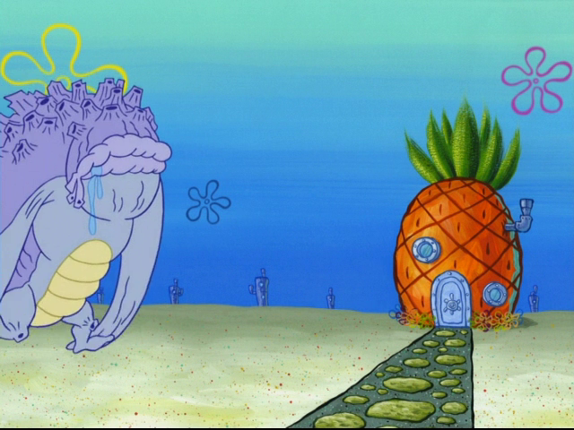 SpongeBuddy Mania - SpongeBob Episode - The Monster Who Came to Bikini ...