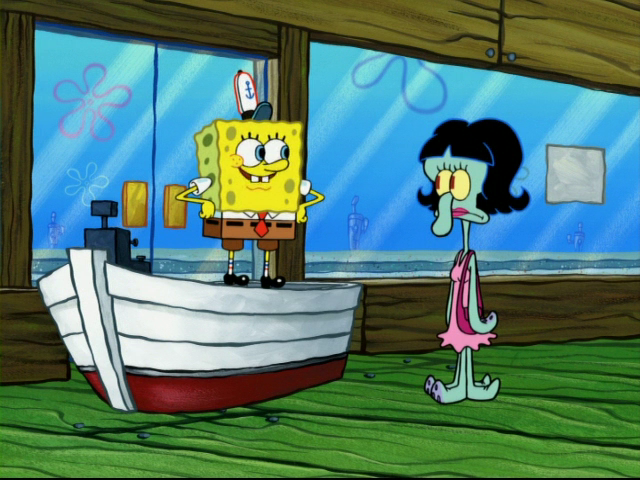 SpongeBuddy Mania - SpongeBob Episode - Love That Squid