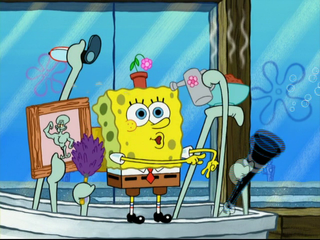 SpongeBuddy Mania - SpongeBob Episode - Love That Squid