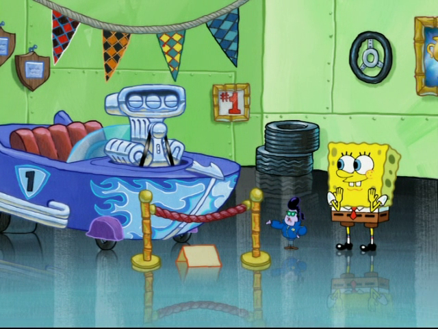 SpongeBuddy Mania - SpongeBob Episode - The Hot Shot