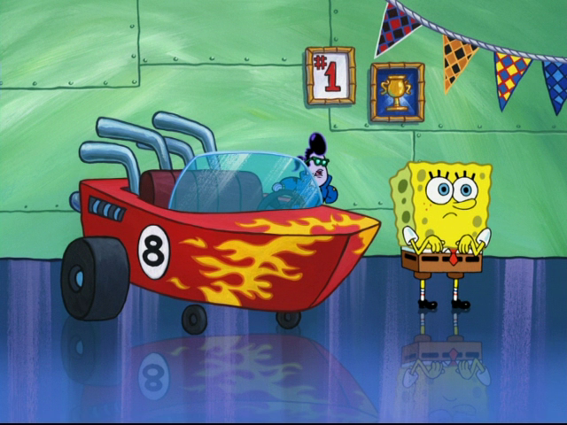SpongeBuddy Mania - SpongeBob Episode - The Hot Shot