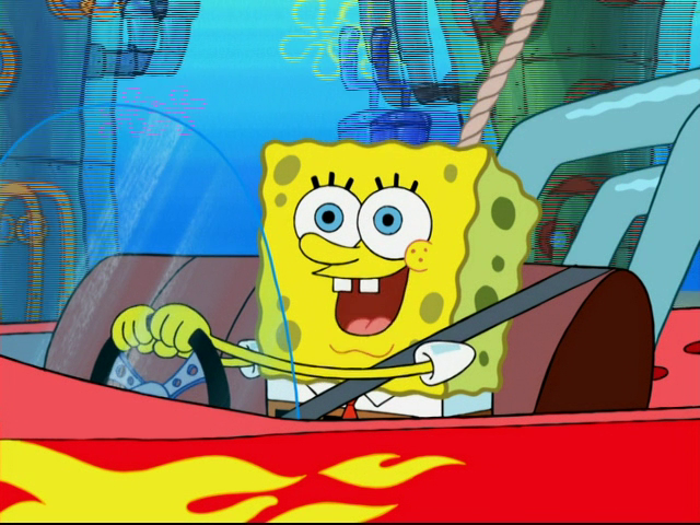 SpongeBuddy Mania - SpongeBob Episode - The Hot Shot