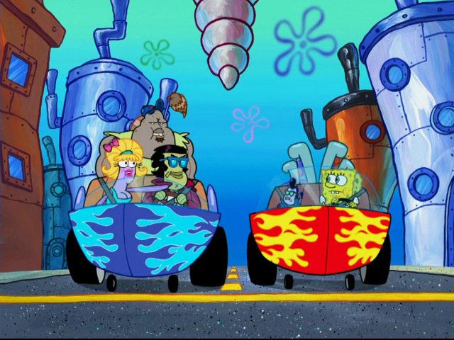 SpongeBuddy Mania - SpongeBob Episode - The Hot Shot