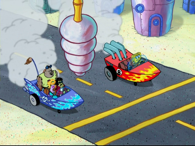 SpongeBuddy Mania - SpongeBob Episode - The Hot Shot