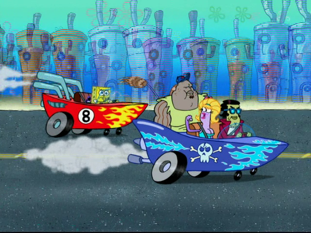 SpongeBuddy Mania - SpongeBob Episode - The Hot Shot