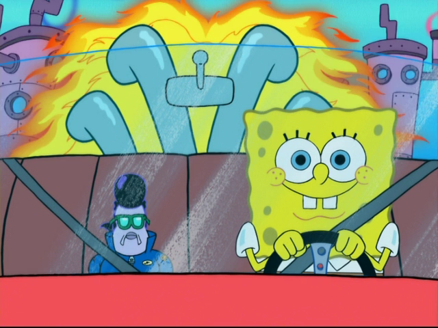 SpongeBuddy Mania - SpongeBob Episode - The Hot Shot