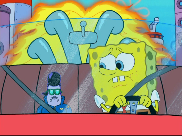 SpongeBuddy Mania - SpongeBob Episode - The Hot Shot