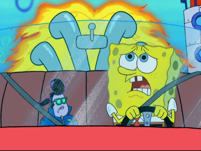 SpongeBuddy Mania - SpongeBob Episode - The Hot Shot