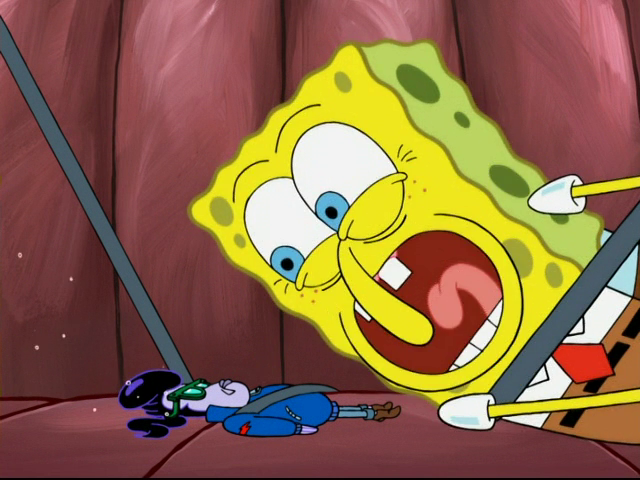 SpongeBuddy Mania - SpongeBob Episode - The Hot Shot