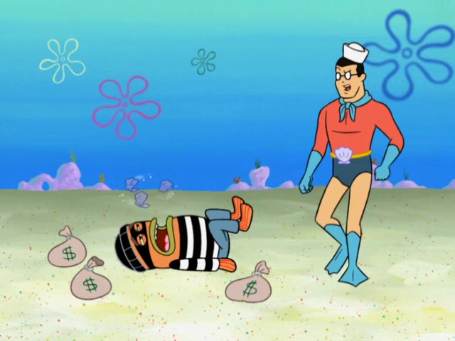 SpongeBuddy Mania - SpongeBob Episode - Mermaidman Begins