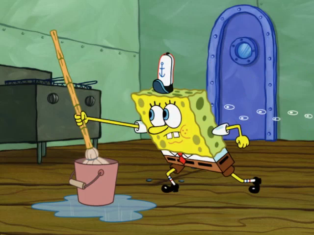 SpongeBuddy Mania - SpongeBob Episode - Restraining SpongeBob