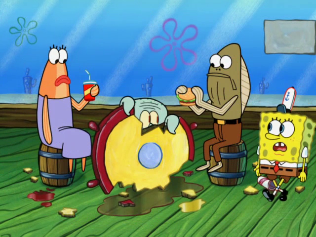 SpongeBuddy Mania - SpongeBob Episode - Restraining SpongeBob