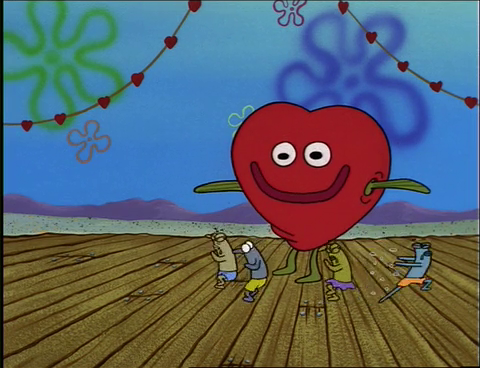 SpongeBuddy Mania - SpongeBob Characters - Heart Man