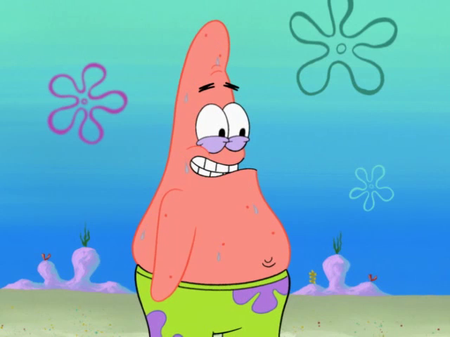 Patrick Thinking Face
