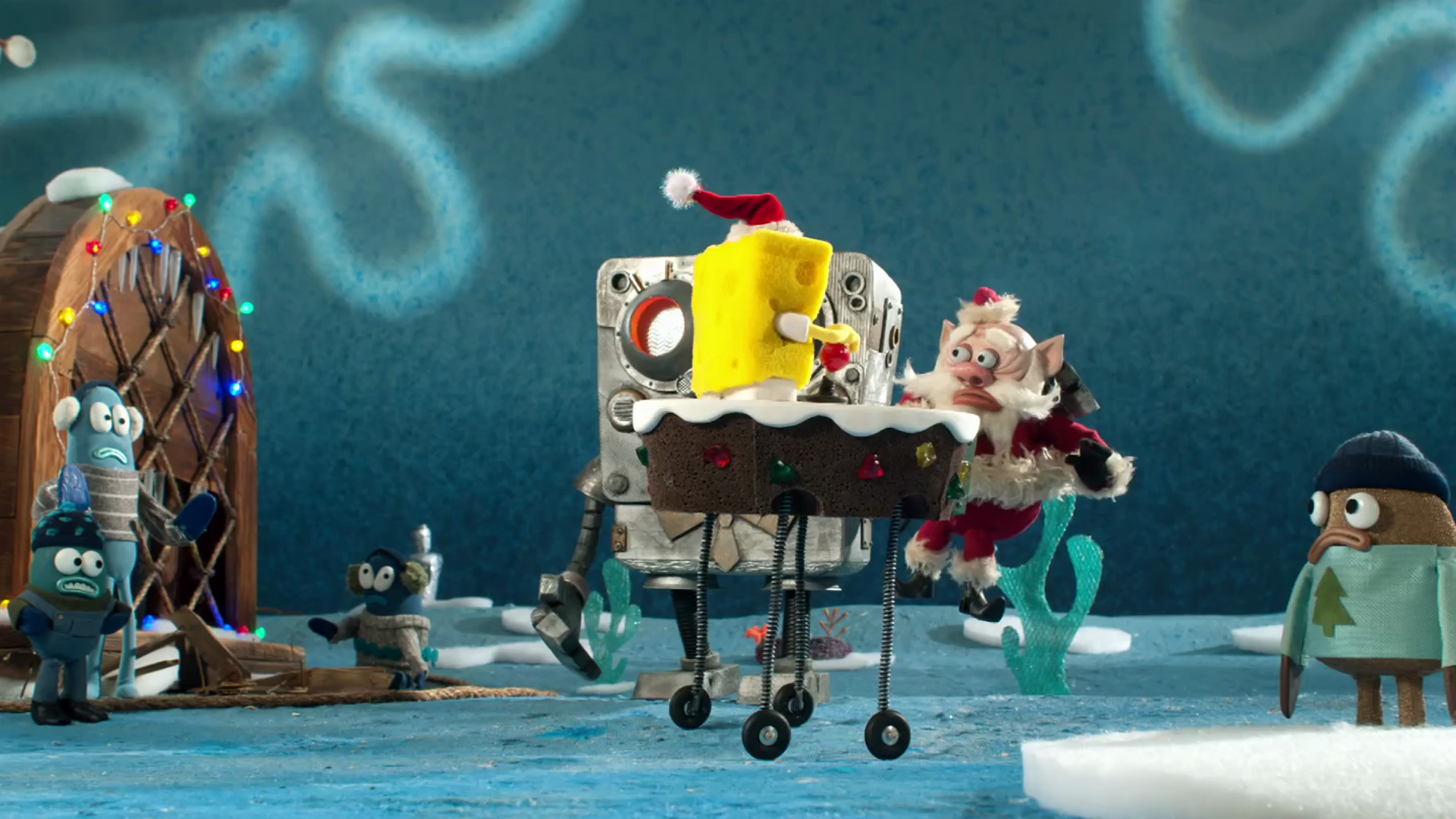 SpongeBuddy Mania - SpongeBob Episode - It's a SpongeBob Christmas!