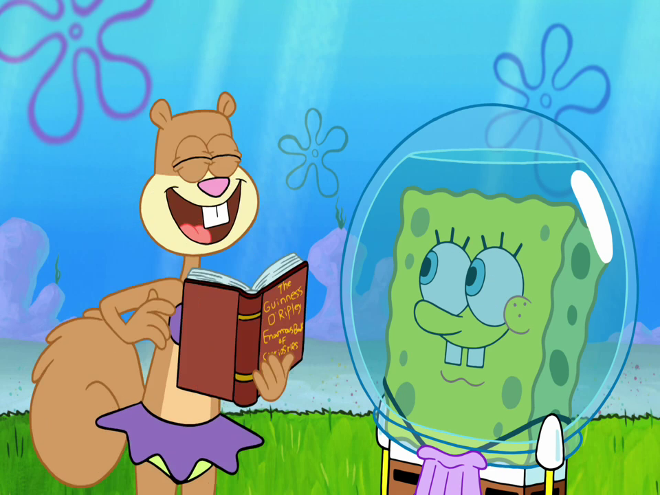 SpongeBuddy Mania - SpongeBob Episode - Squirrel Record